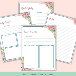 Prayer Journal Ideas: Prayer Journal Printables for your War Room ...