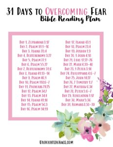 God is in Control! 30 Powerful Bible Verses About Overcoming Fear ...