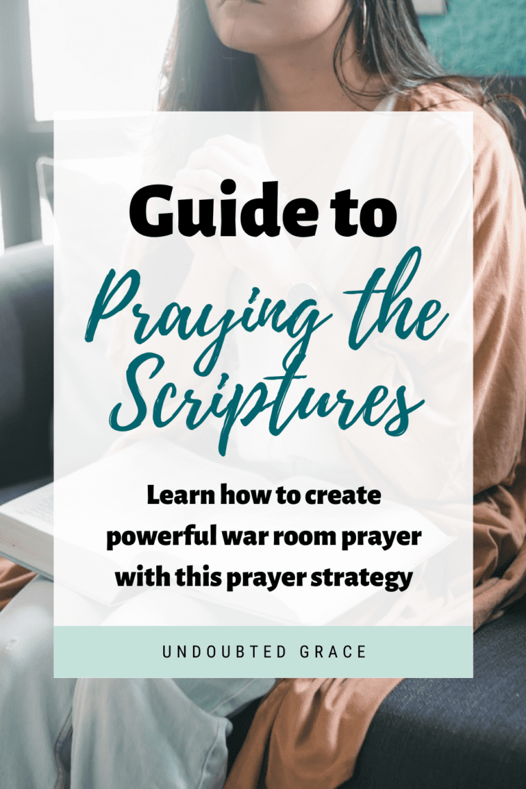 Praying the Scriptures - A Powerful Way to Pray in 5 Steps | Undoubted ...