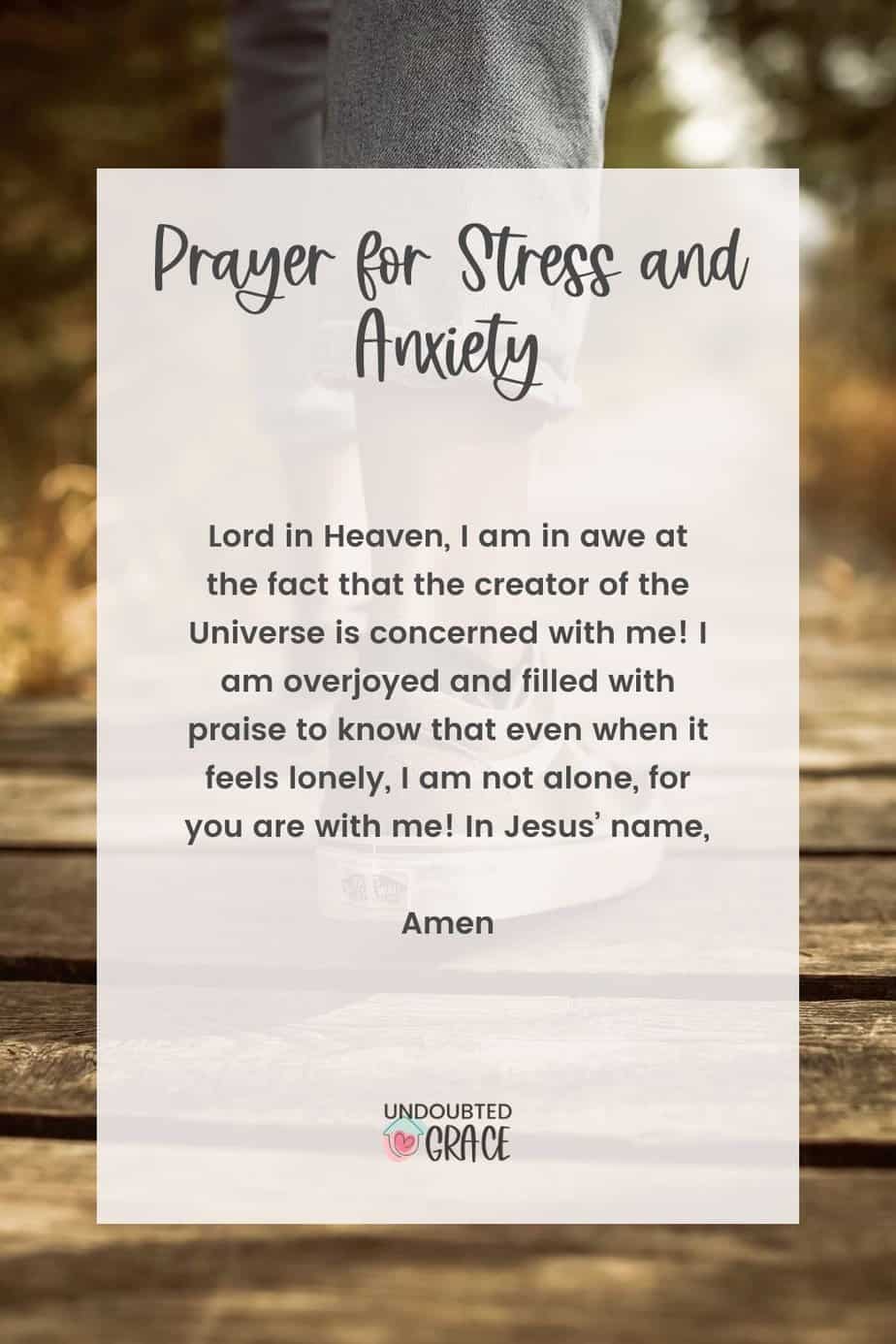 9 Calming and Powerful Prayers for Stress | Undoubted Grace 9 Calming and Powerful Prayers for Stress | Undoubted Grace