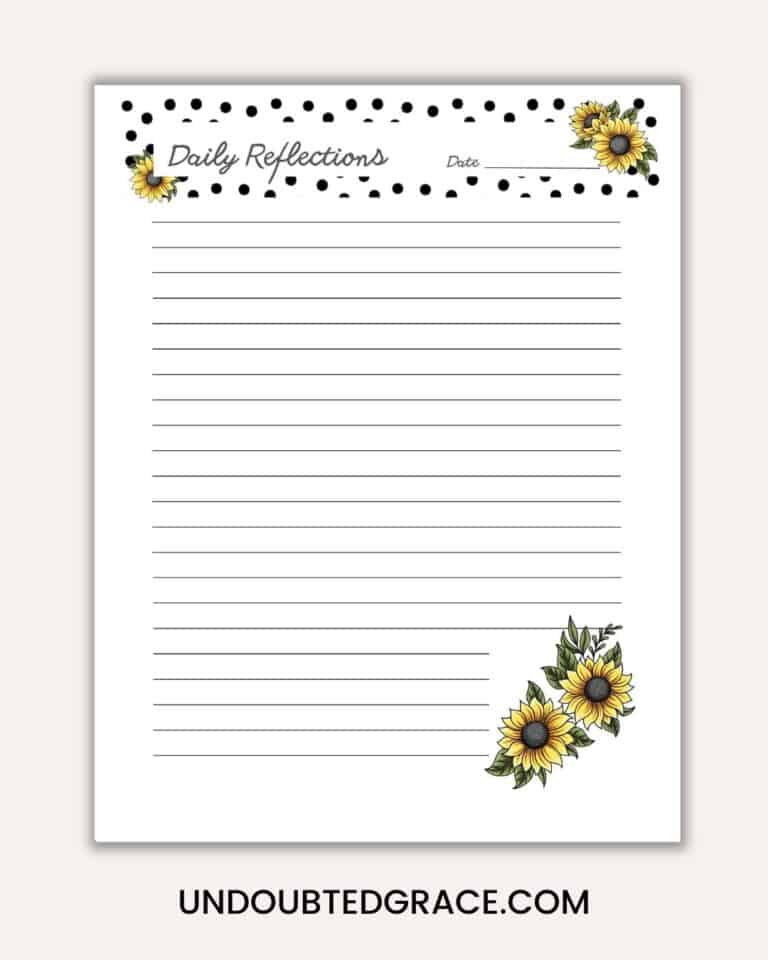 30+ GORGEOUS PRINTABLE JOURNAL PAGES FOR PLANNERS AND BULLET JOURNALS ...