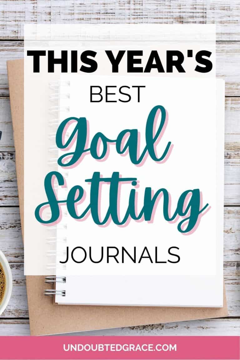 10 Best Goal Setting Journals of 2023 | Undoubted Grace