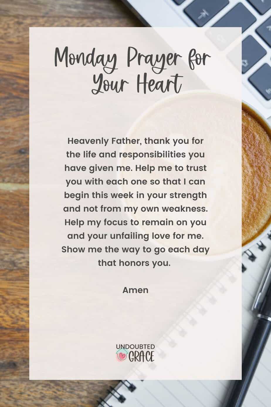 7 Encouraging Monday Prayers and Blessings for a Positive Week ...