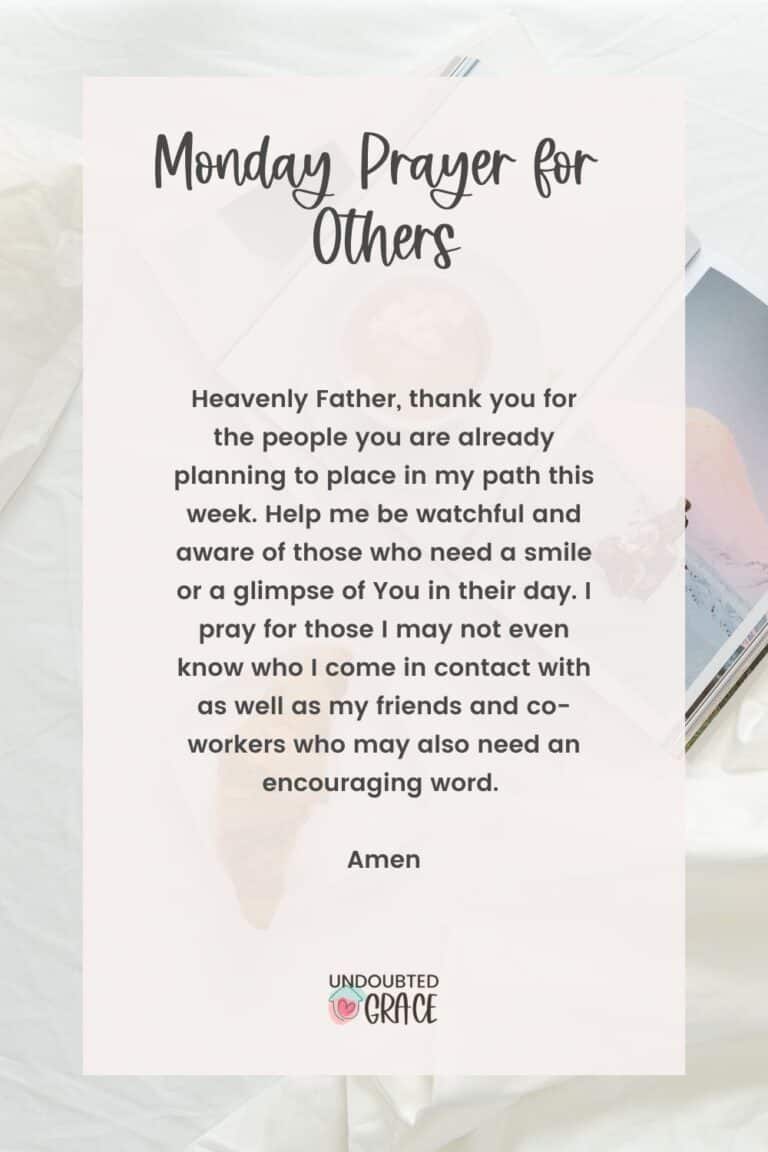 7 Encouraging Monday Prayers and Blessings for a Positive Week ...